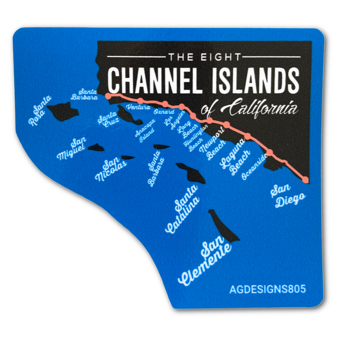 Channel Islands Sticker – Very Ventura Gift Shop & Gallery