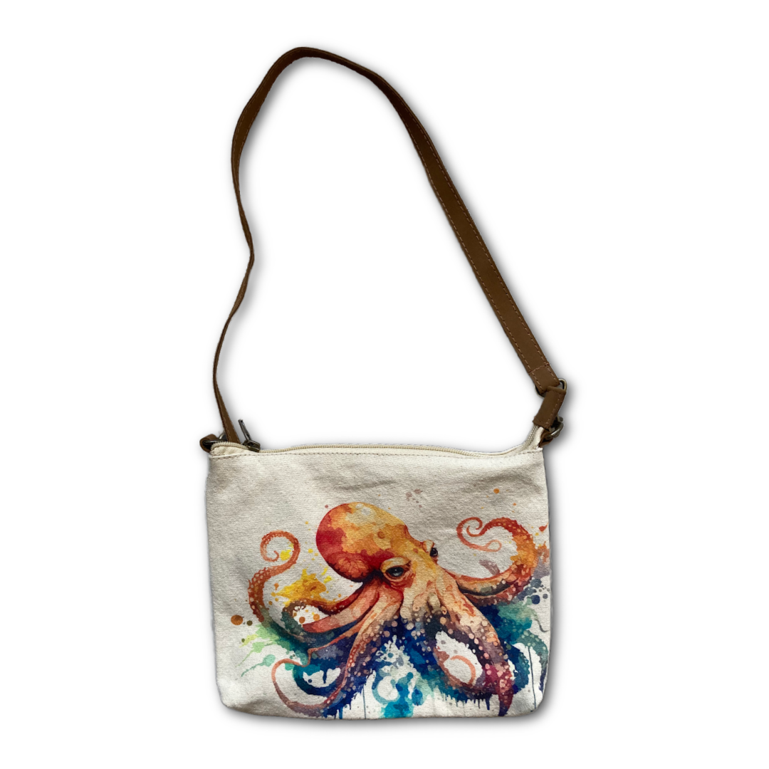 Giant Octopus Canvas Handbags and Tote – Very Ventura Gift Shop & Gallery