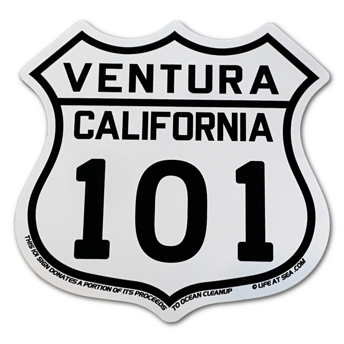 Ventura 101 Sticker – Very Ventura Gift Shop & Gallery